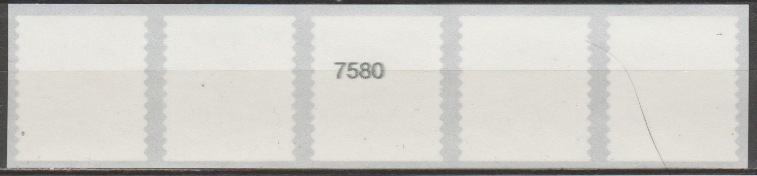 #5037 Strip-5 W/Bk#7580 " Apples " MNH (1 cent) | United States ...