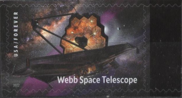 US 5720 (mnh) (60¢) James Webb space telescope (2022) | United States ...
