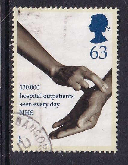 Great Britain #1817 used 1998 National Health Service 63p | Great ...