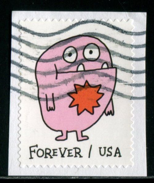 5636 (58c) Message Monster SA, used | United States, General Issue ...