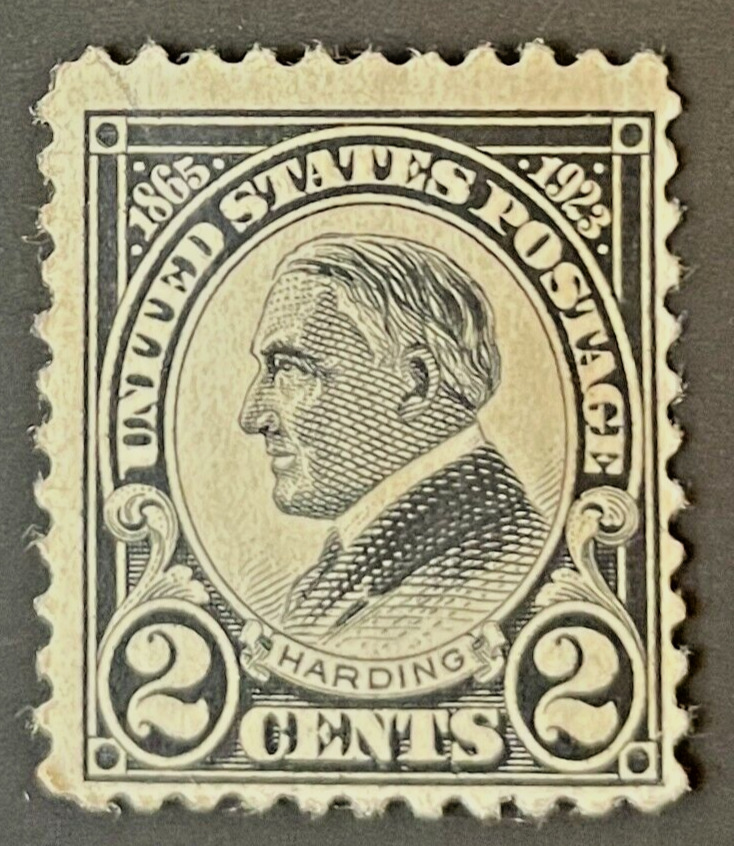 Scott # 610 Harding MH, OG 1920 Mint Hinged Memorial Issue | United ...
