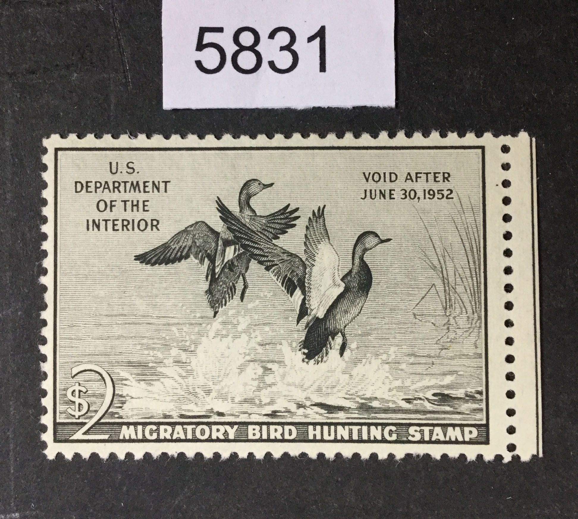 US Stamps # Rw18 Mint OG NH VF LOT #5831 | United States, Duck Stamps ...