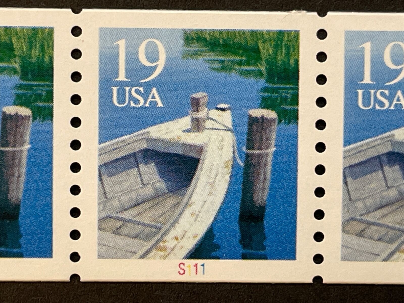US PNC5 19c Fishing Boat Stamps Sc# 2529C Plate S111 MNH | United ...