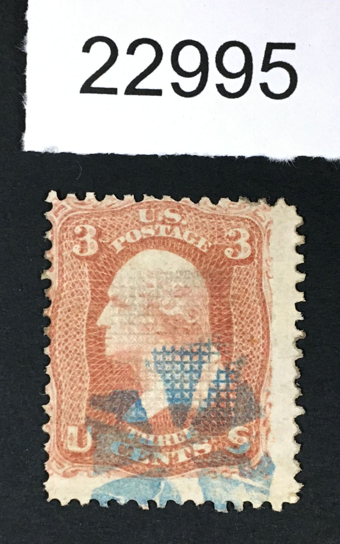 US Stamps # 88 Clear 14x17 E-Grill Used LOT #22995 | United States ...