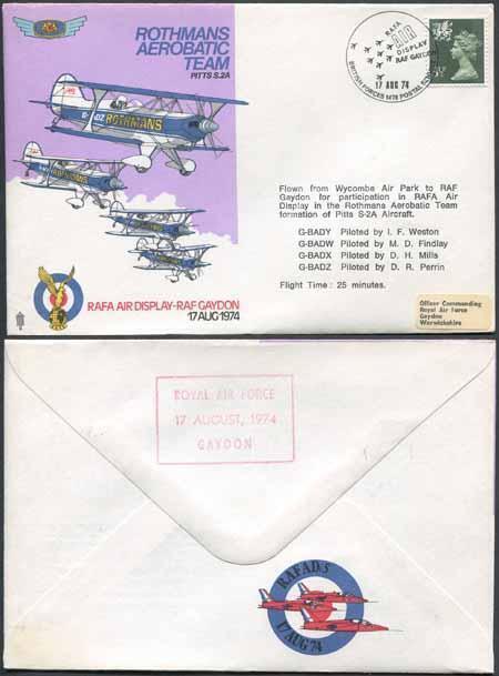 AD5a Rothmans Aerobatic Team RAFA Air Display-RAF Gaydon (H) | Great ...