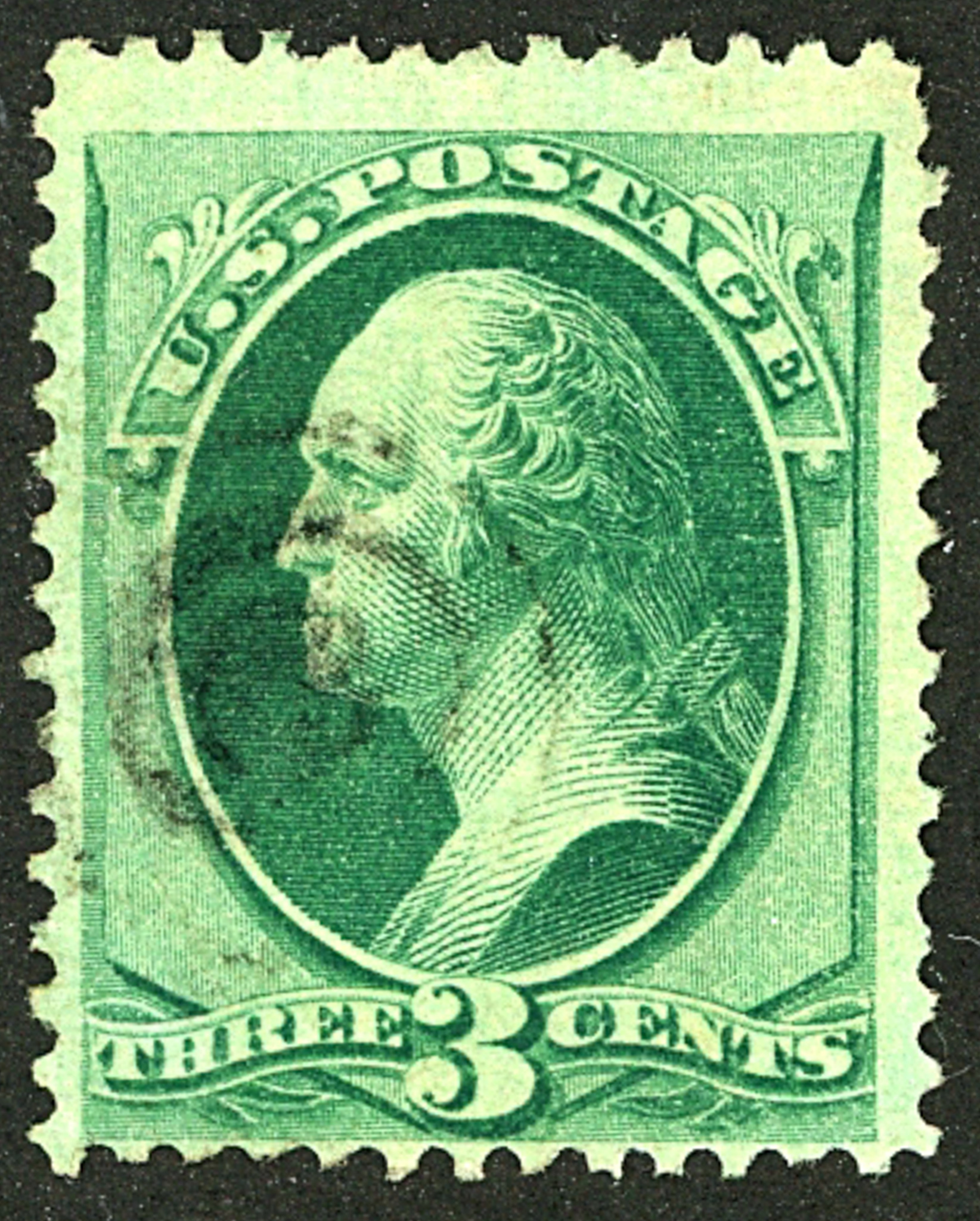 U.S. #136 USED | United States, General Issue Stamp / HipStamp