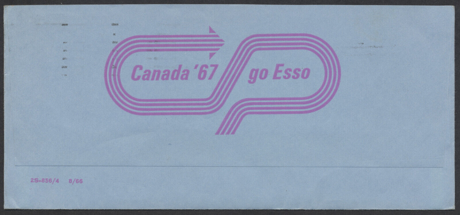 1967 Imperial Oil Cover Centennial and EXPO'67 Logos Canada'67 GO ESSO ...