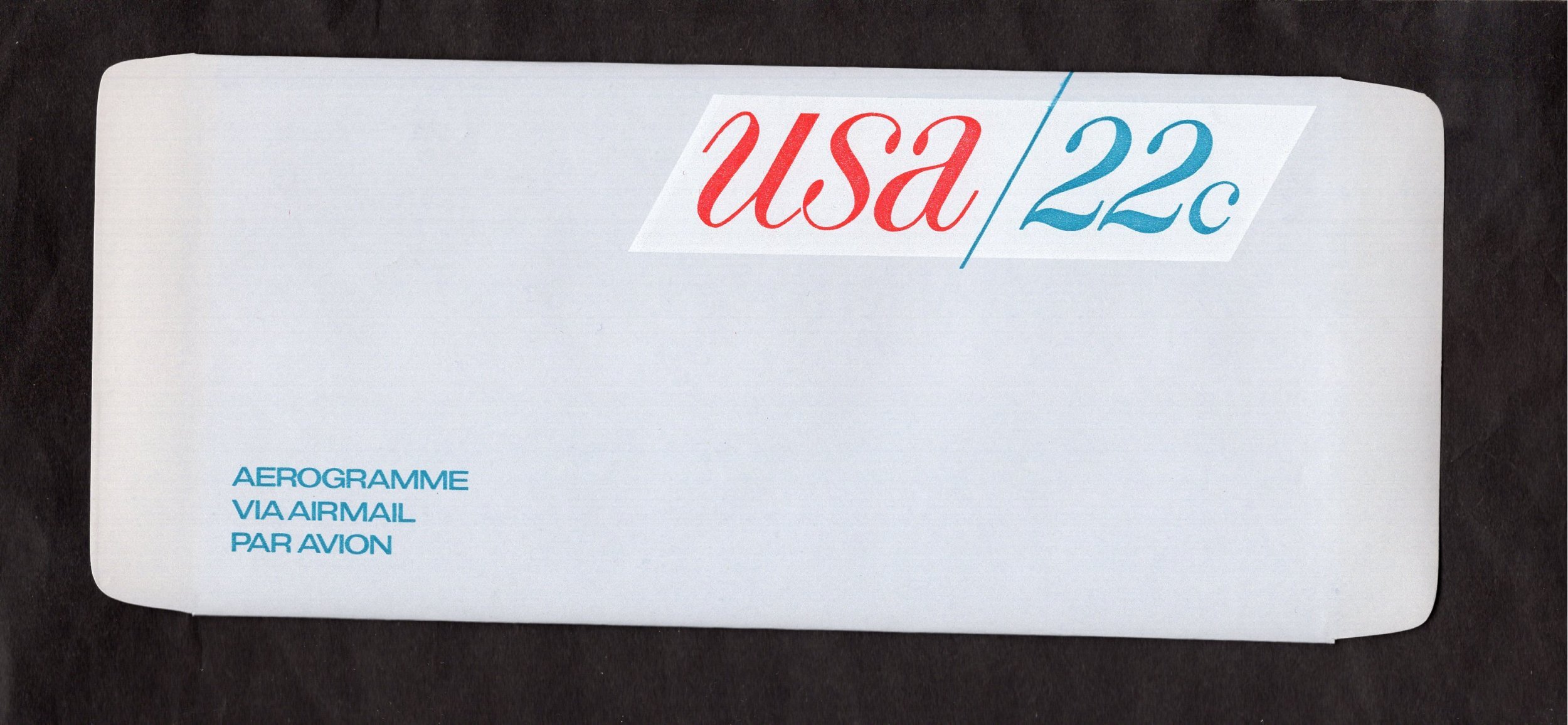 UC50 USA, unused aerogramme folded | United States, Postal Stationery ...