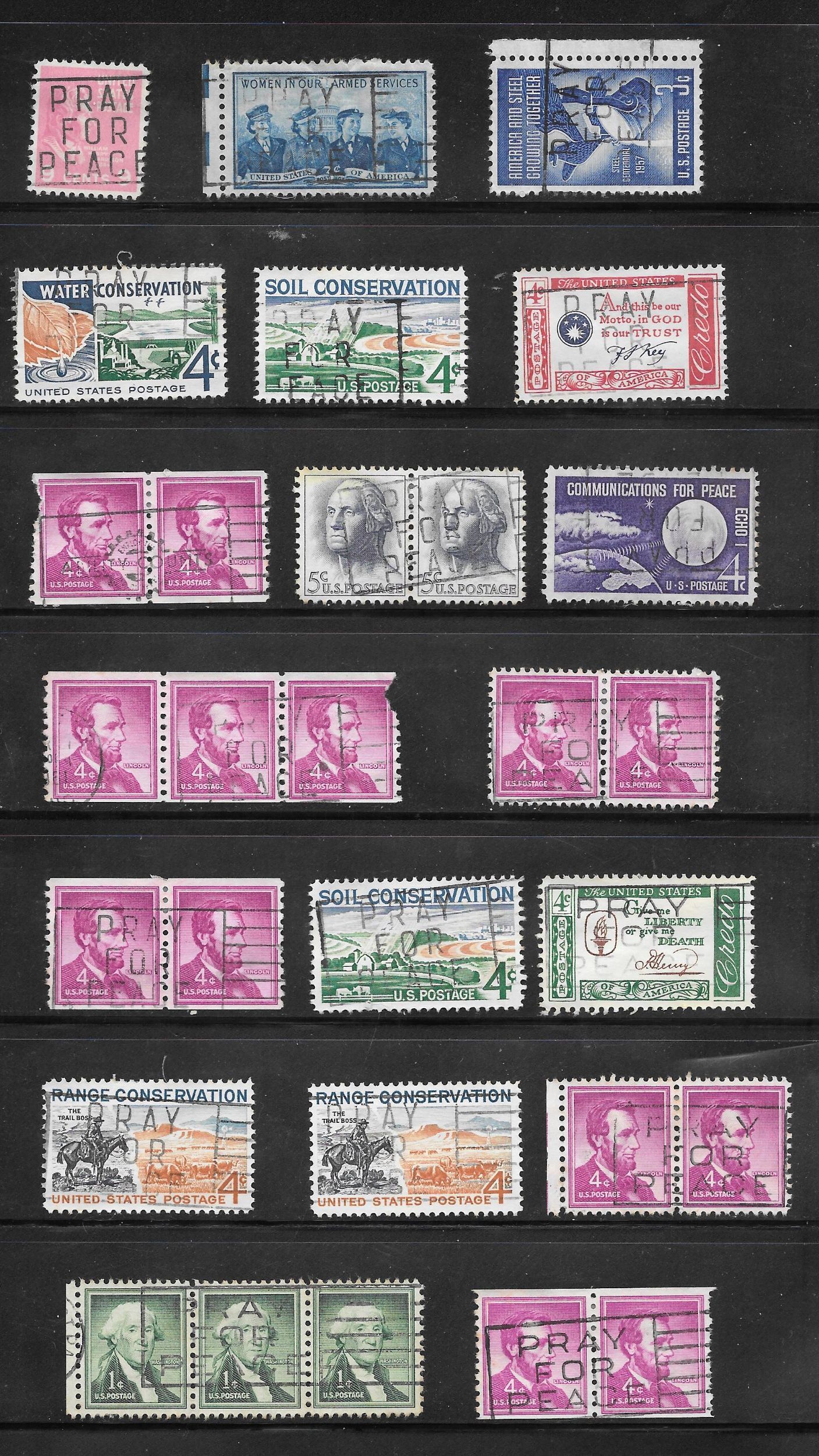 Just Fun Page #675 U.S Mixture POSTMARKS, SLOGANS & CANCELS Collection ...