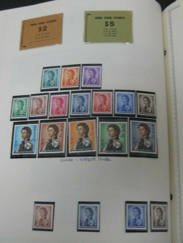 BRITISH COMMONWEALTH Mint, 25 Minkus albums, 1930s-80s, 106 countries ...