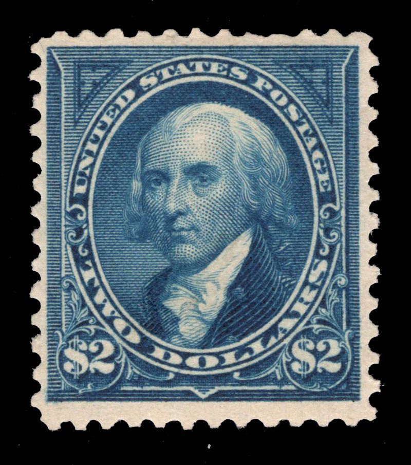 US Stamps # 277 $2 Madison Mint OG H $900 LOT #44306 | United States ...