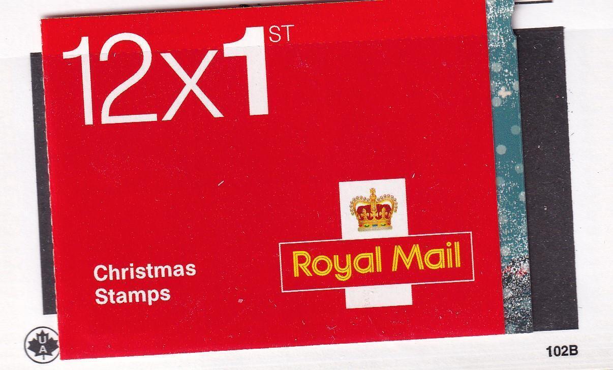 GREAT BRITAIN LX32 2006 Christmas Greetings Barcode Booklet 12 x 1st ...