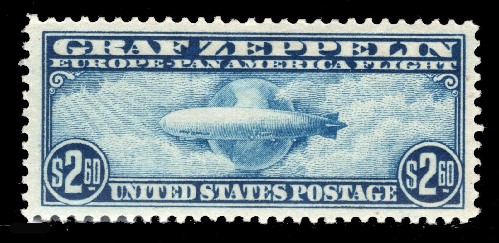 US Stamps #C15 Graf Zeppelin Airmail Mint OG LH XF LOT #86323 ...