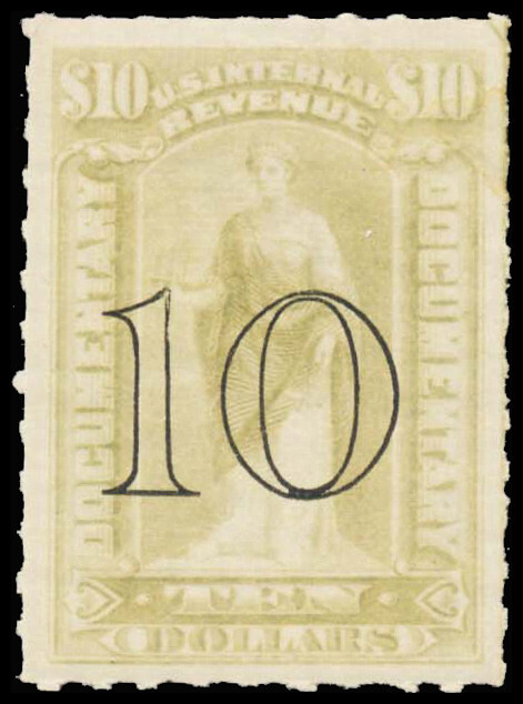 U.S. REV. Documentary R188 Mint (ID # 101220) | United States, Revenues ...