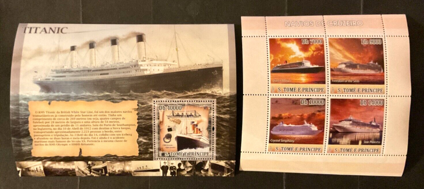 Stamps St Thomas and Prince #1718-19 never hinged | Caribbean - St ...