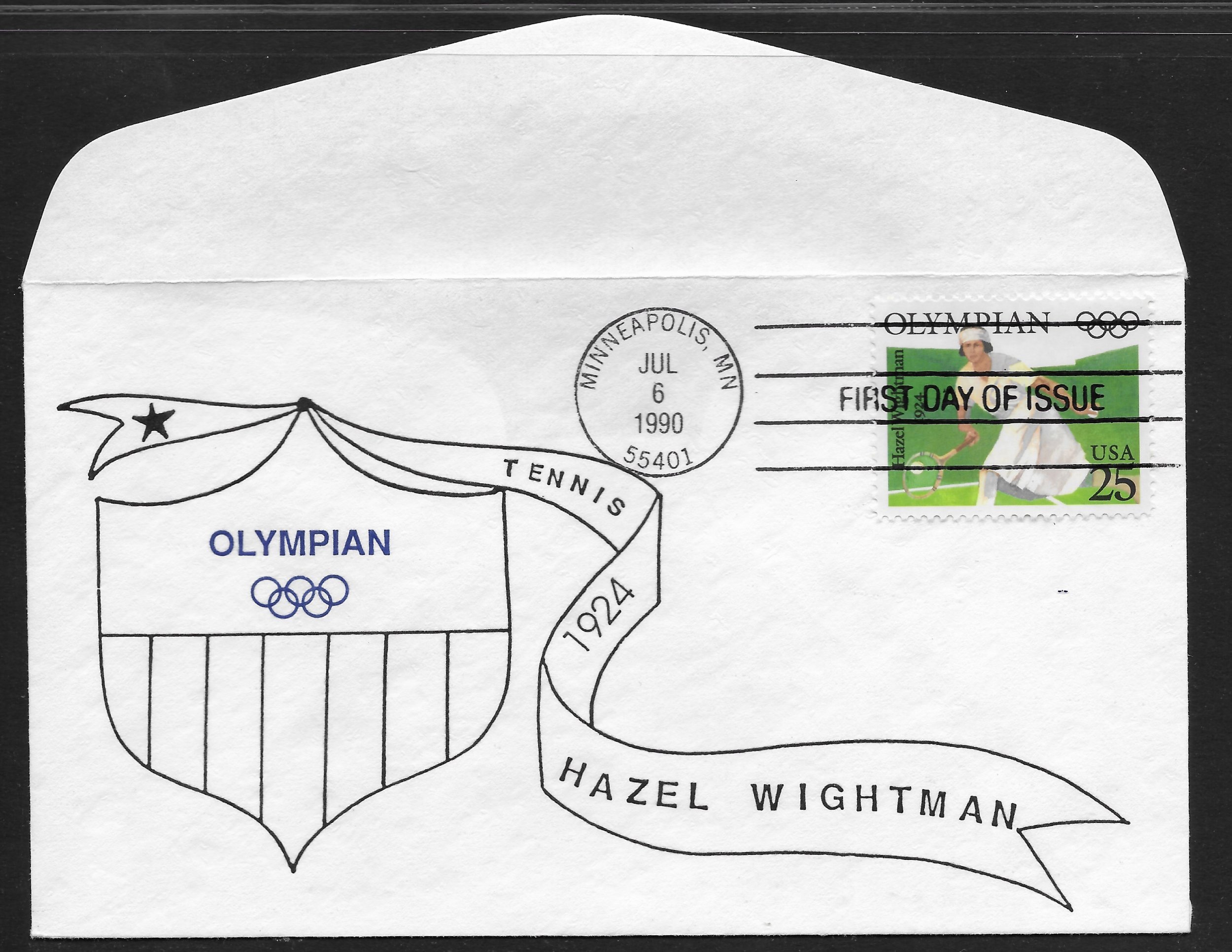 US #2498 FDC 25c Olympians | United States, General Issue Stamp / HipStamp