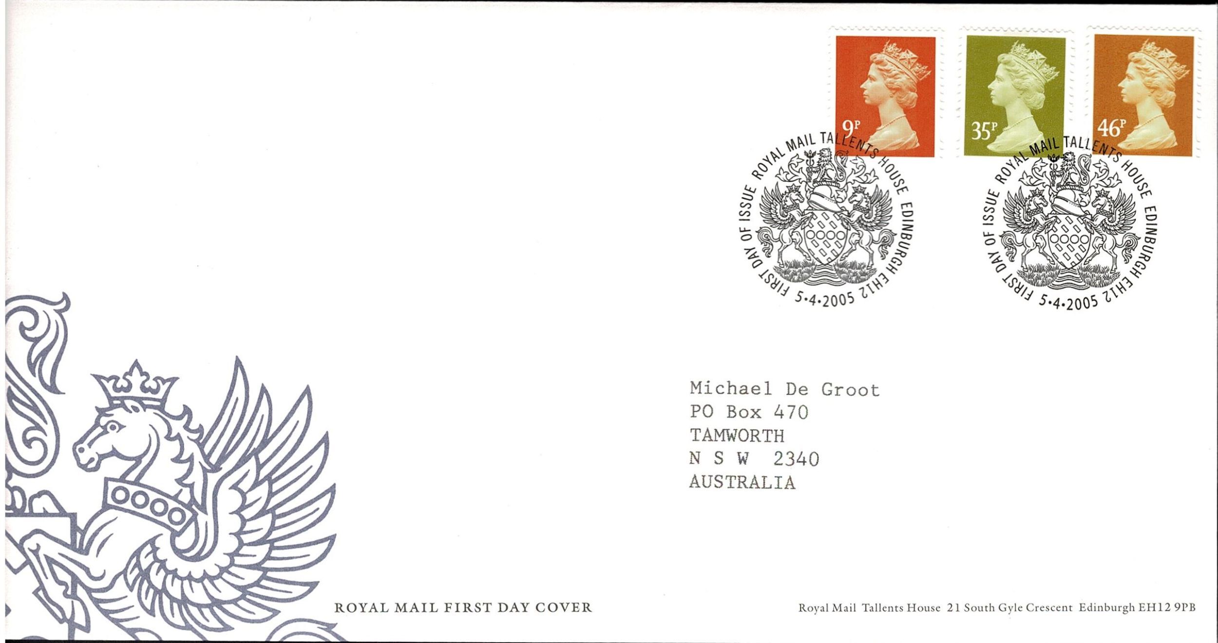 Great Britain 2005 Queen Elizabeth Definitives FDC - | Great Britain ...