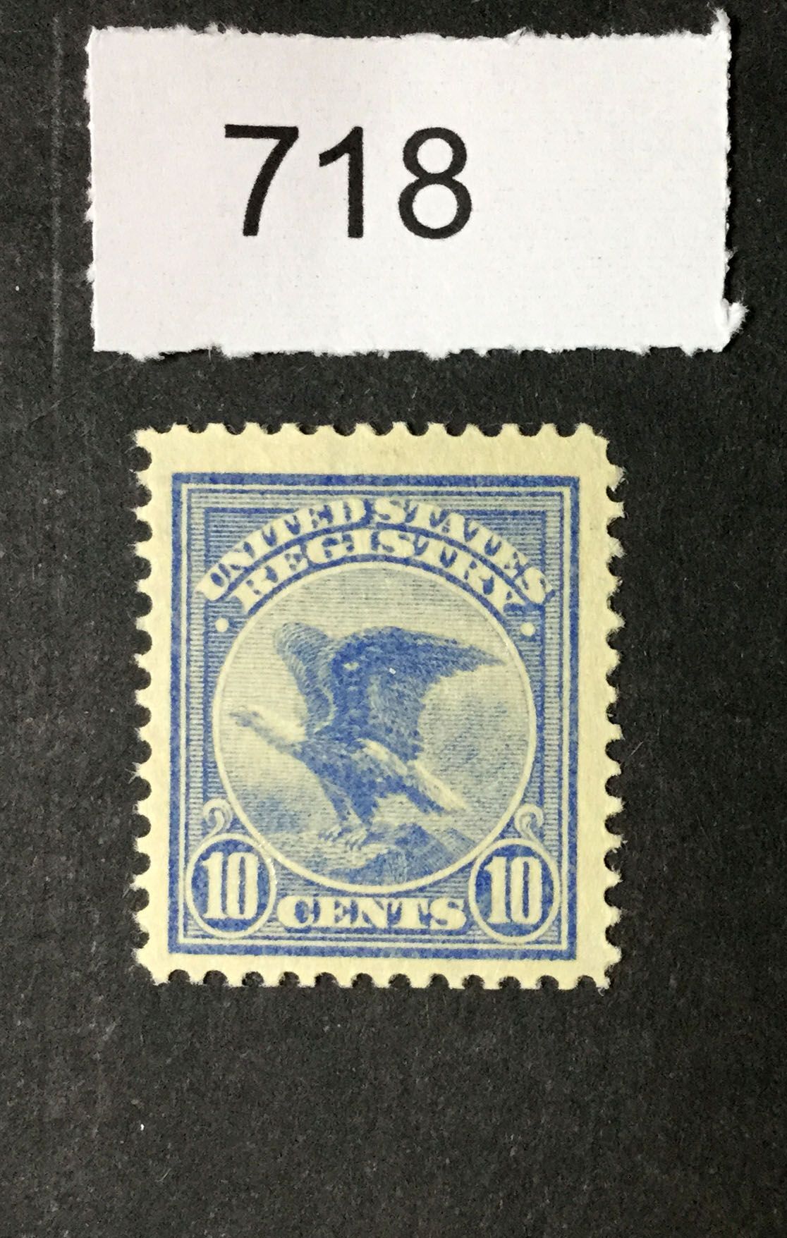 US Stamps #F1 Mint OG VLH LOT #718 | United States, Back of Book (Other ...