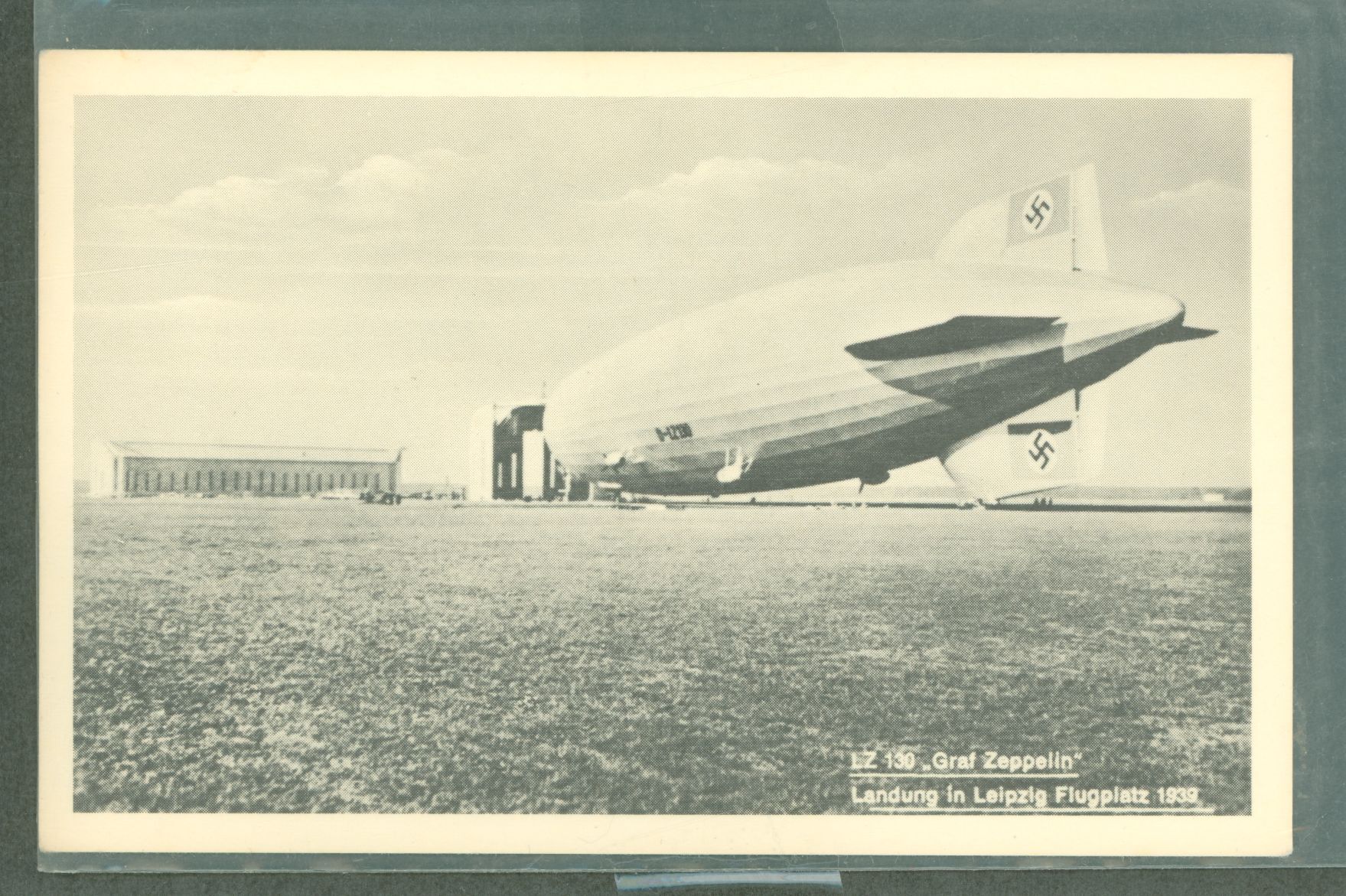 Germany 1939 Graf Zeppelin - LZ 130, airships; sepia postcard of Graf ...