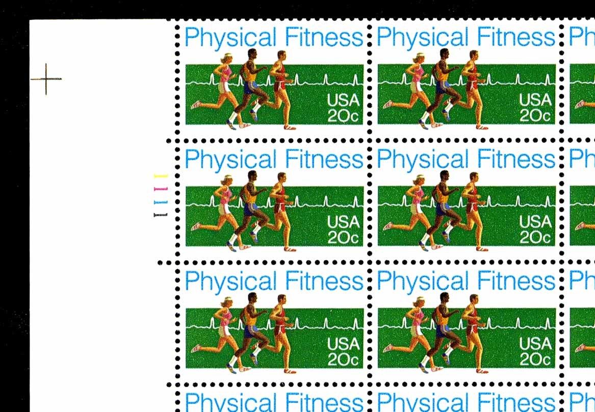 U.S. #2043 Physical Fitness Issue - Sheet of 50 - OGNH - VF - CV$22.60 ...