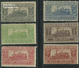 France 1901, Locomotives 6v, Unused (hinged) | Europe - France ...