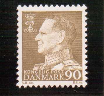 Denmark Scott# 393 MH / HipStamp