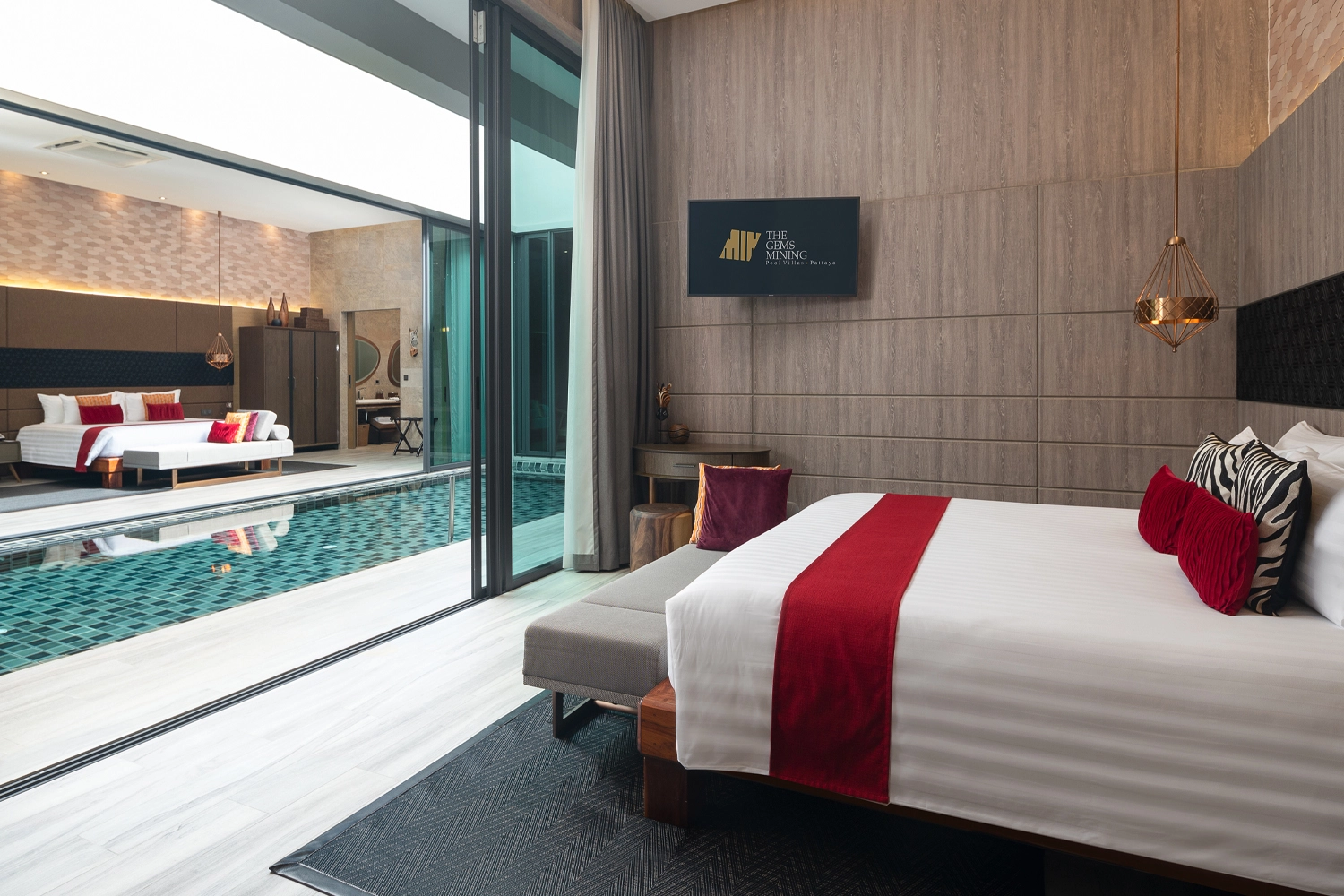 RUBY THREE-BEDROOM POOL VILLA - The Gems Pattaya