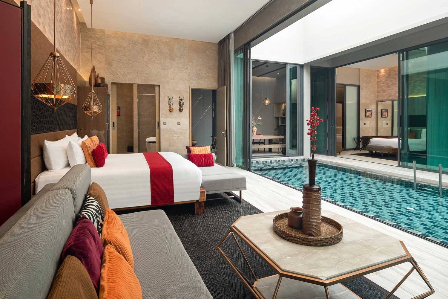 RUBY THREE-BEDROOM POOL VILLA - The Gems Pattaya