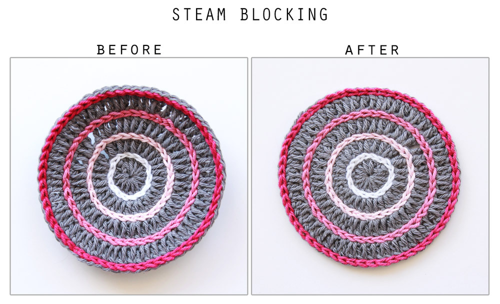 How to block large crochet or knitting projects | Haak Maar Raak