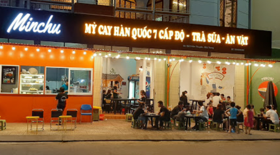 Khám phá Minchu mỳ cay Hàn Quốc 7 cấp độ- Trà sữa- Ăn vặt, Khánh Hòa ...