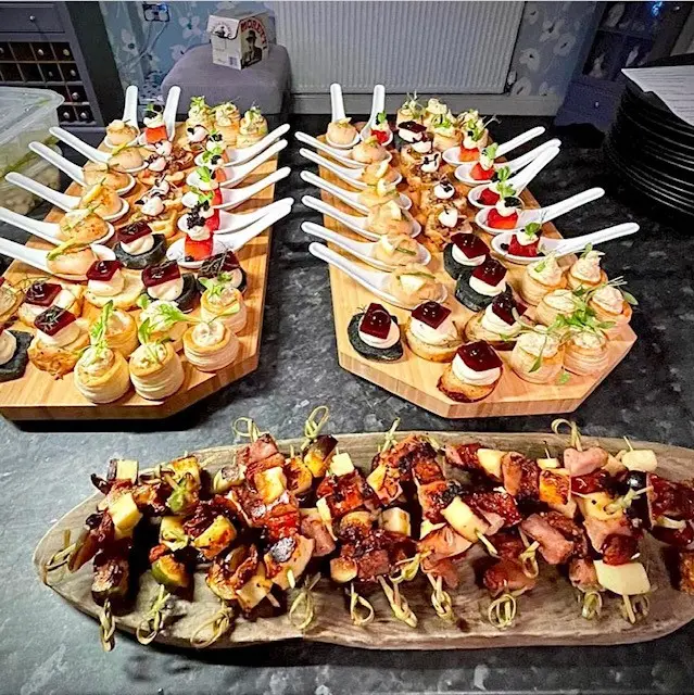 Mediterranean Canapés Party by Private Chef Michael