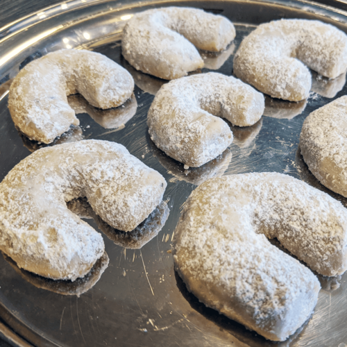 Mini Walnut Rolls & Linz Tarts | Hoopla