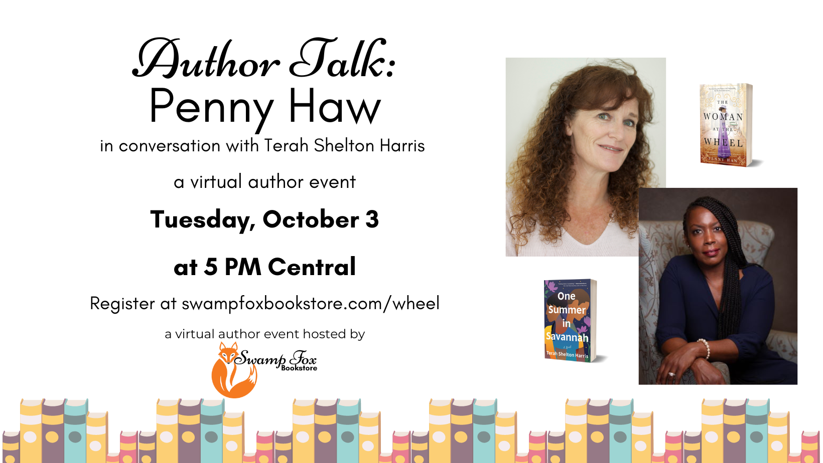 Author Talk: Penny Haw in conversation with Terah Shelton Harris
