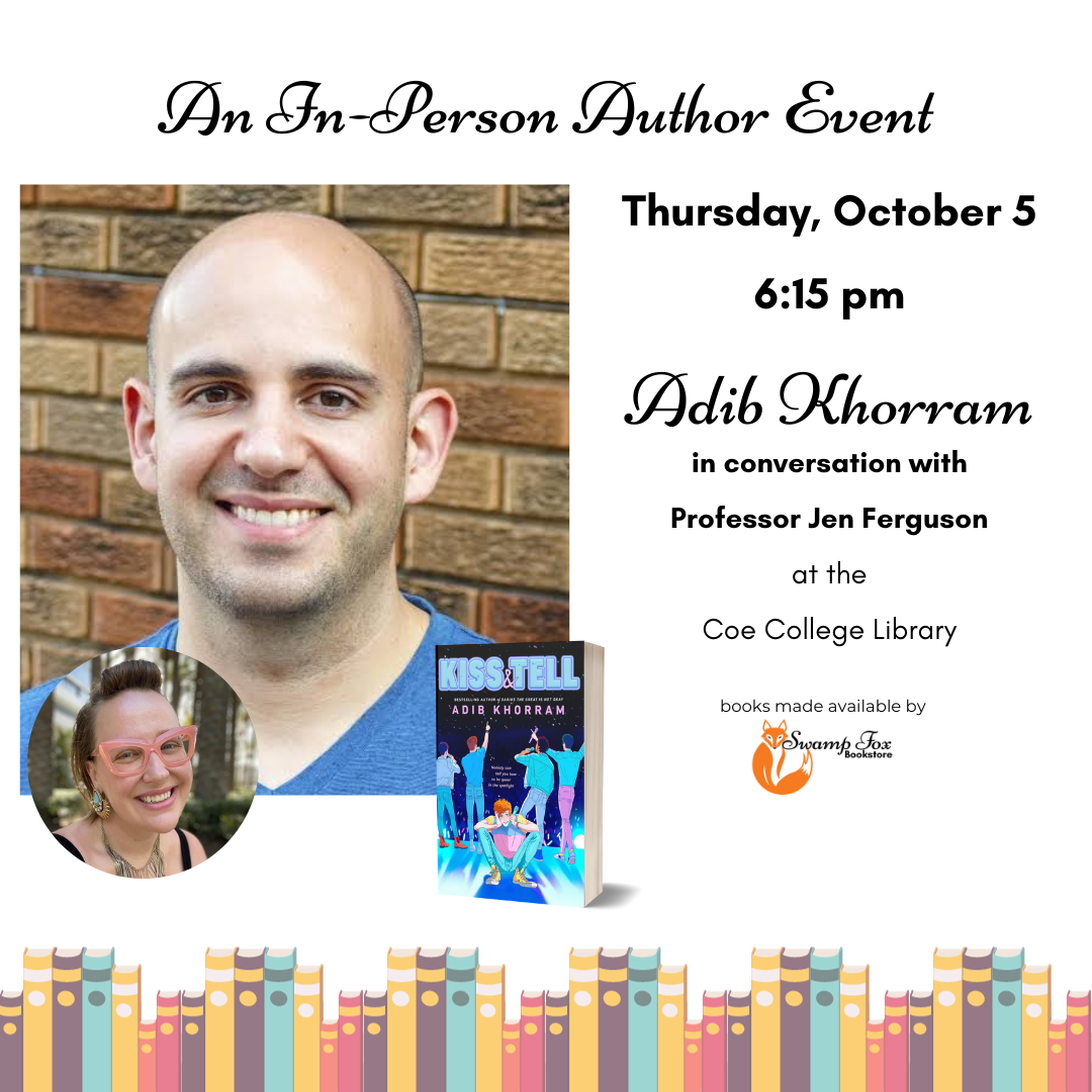 Author Talk: Adib Khorram in conversation with Professor Jen Ferguson
