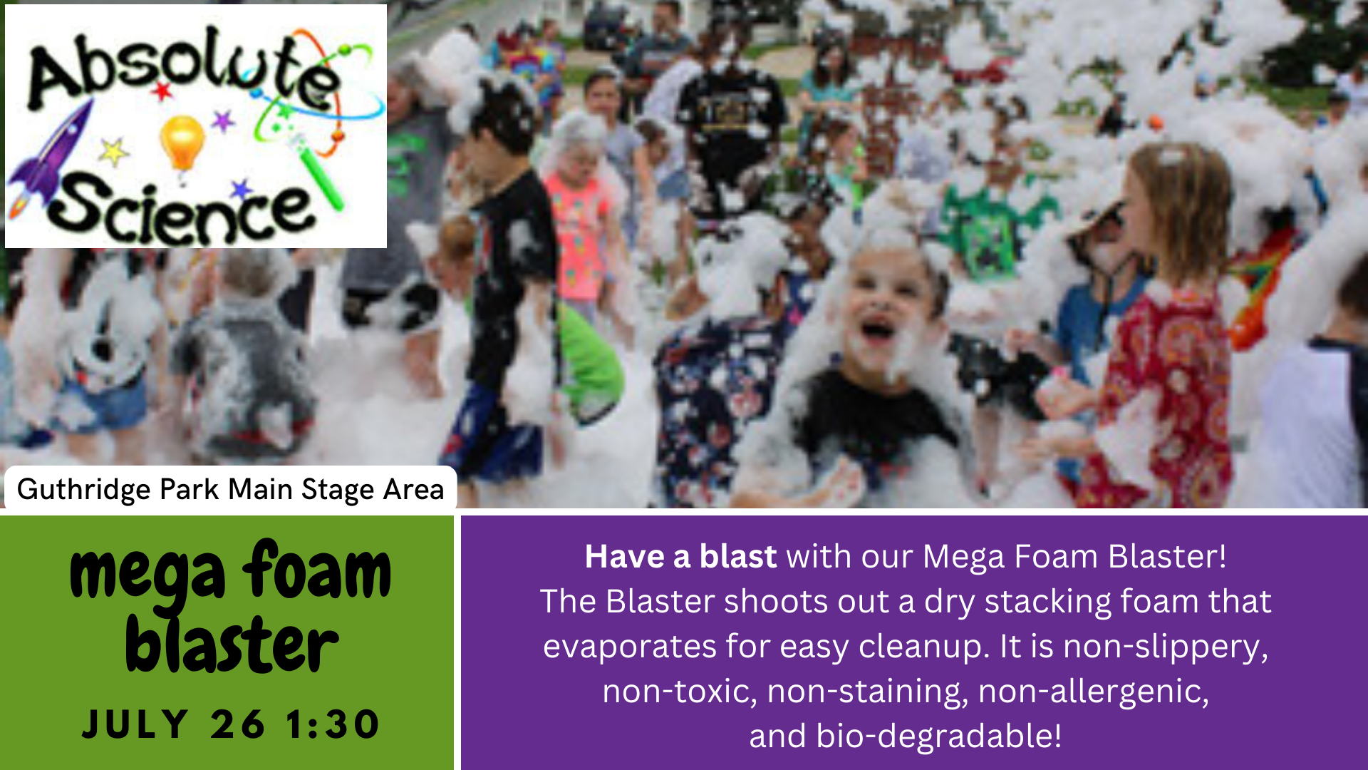 Mega Foam Blaster | Hoopla