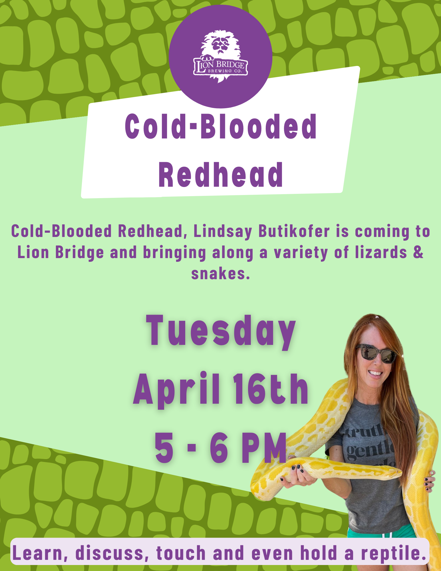 Cold Blooded Redhead at Lion Bridge | Hoopla
