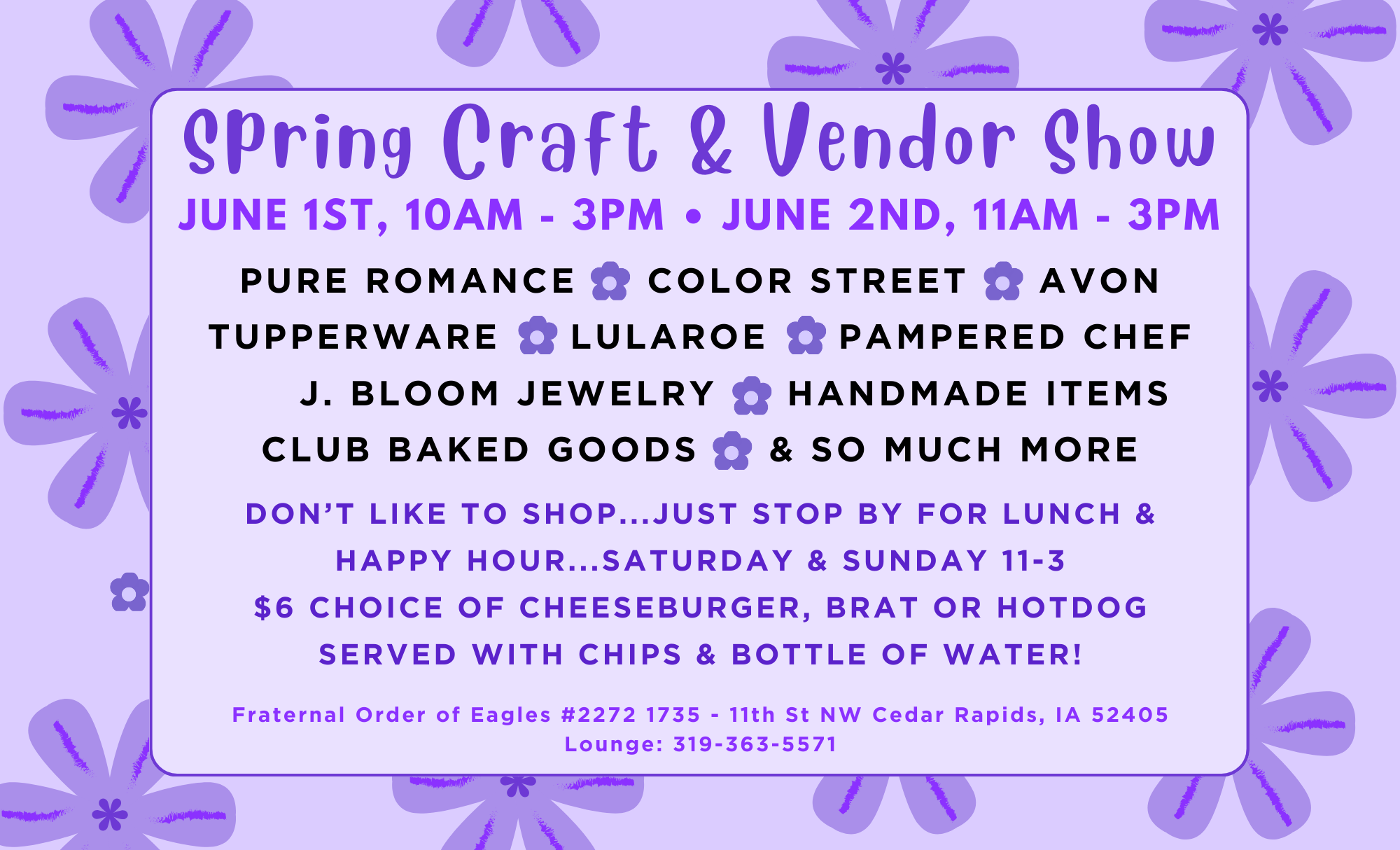 Spring Craft & Vendor Show | Hoopla