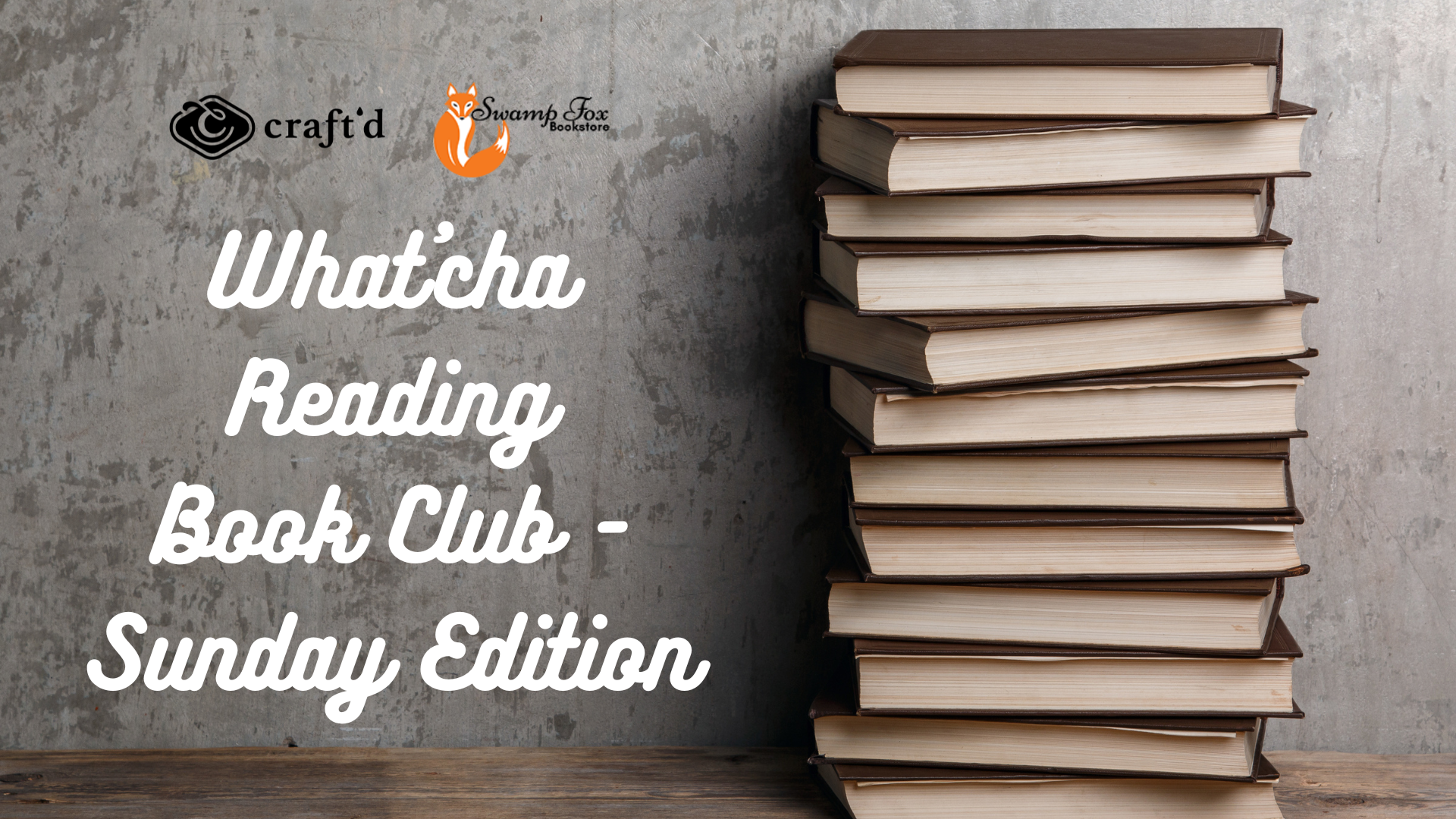 What'cha Reading Book Club - The Sunday Edition | Hoopla