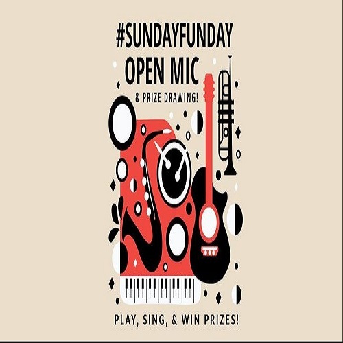 #SundayFunday Open Mic & Prize Drawing | Hoopla