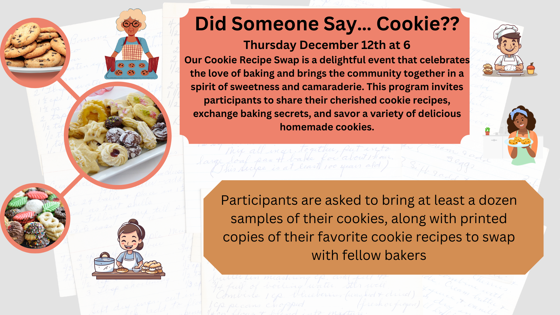 Did Someone Say… Cookie?? Cookie and Recipe swap! | Hoopla