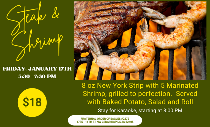 Fraternal Order of Eagles Valentine's Dinner & Dance | Hoopla