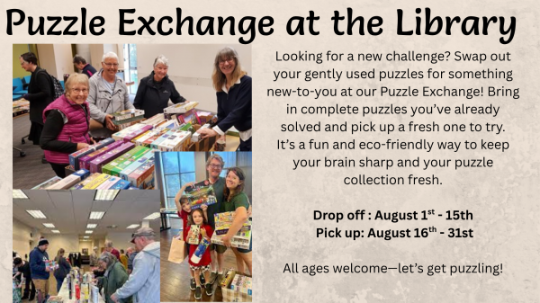 Puzzle Exchange at the Library | Hoopla