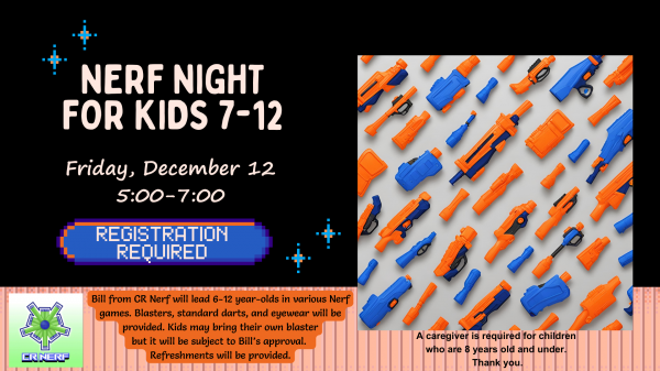 Nerf Night for Kids 7-12 | Hoopla
