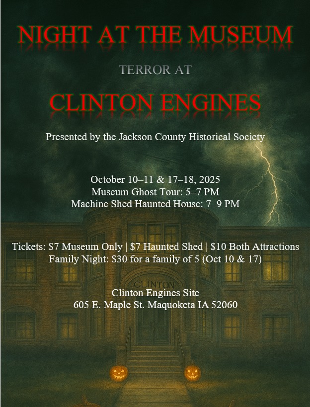 Night at the Museum/Terror at Clinton Engines | Hoopla