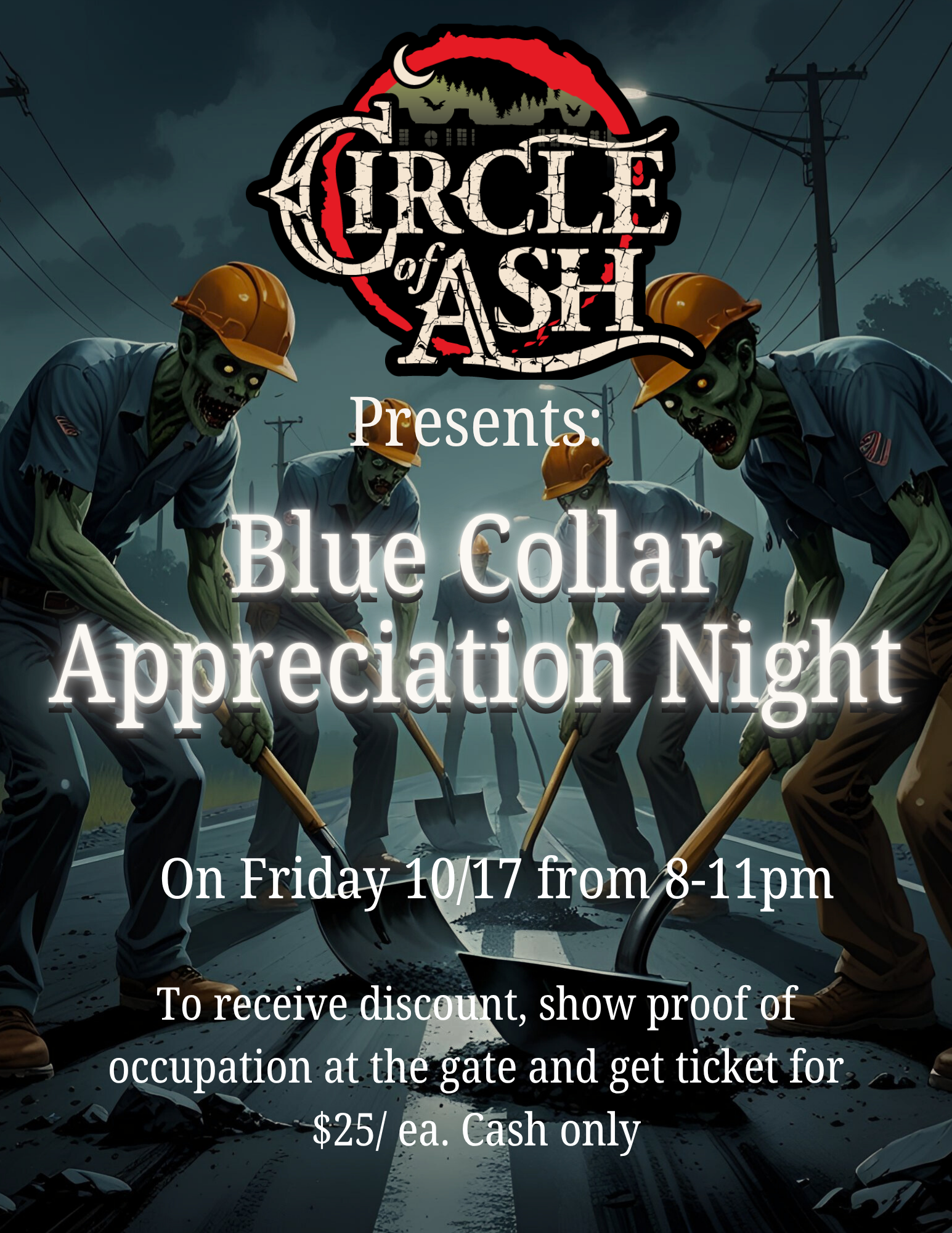 Circle of Ash - Night 5 - Blue Collar Night | Hoopla