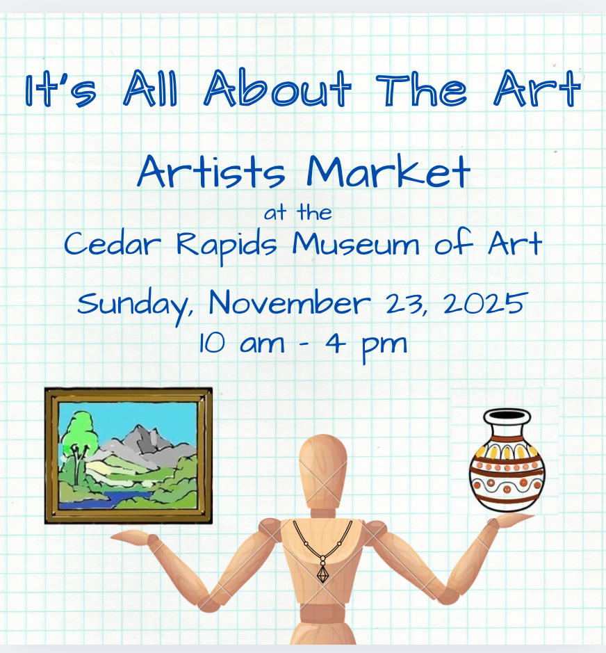 Cedar Rapids Museum of Art Artists Market | Hoopla