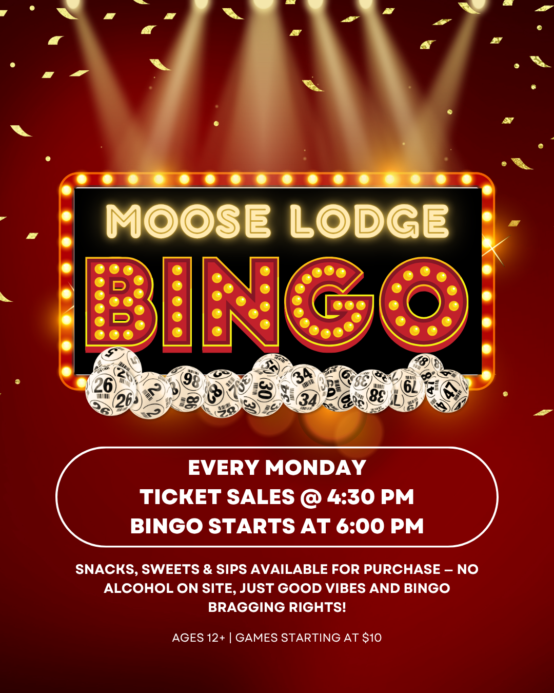 Bingo at the Moose Lodge 304 | Hoopla