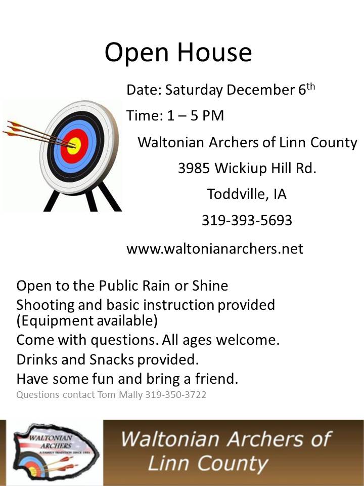 Waltonian Archers Open House | Hoopla