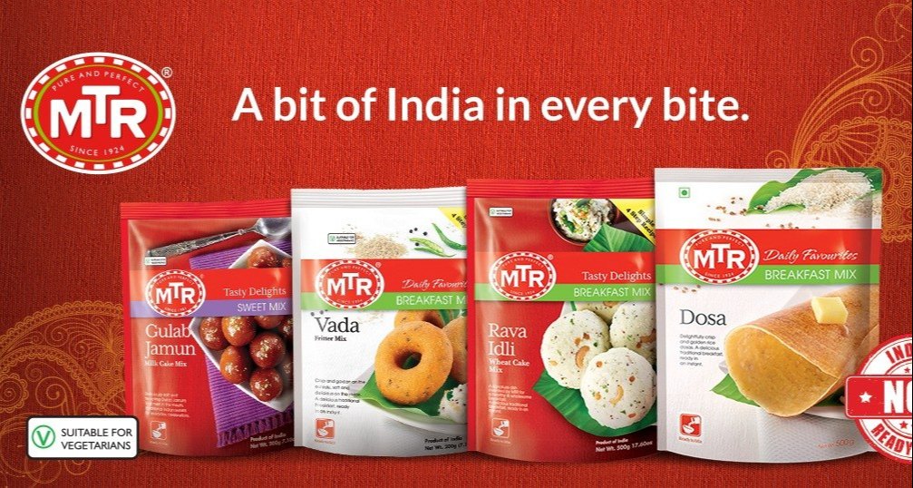 MTR Foods Crowned India’s Most Trusted Ready-to-Cook Brand in TRA Brand ...