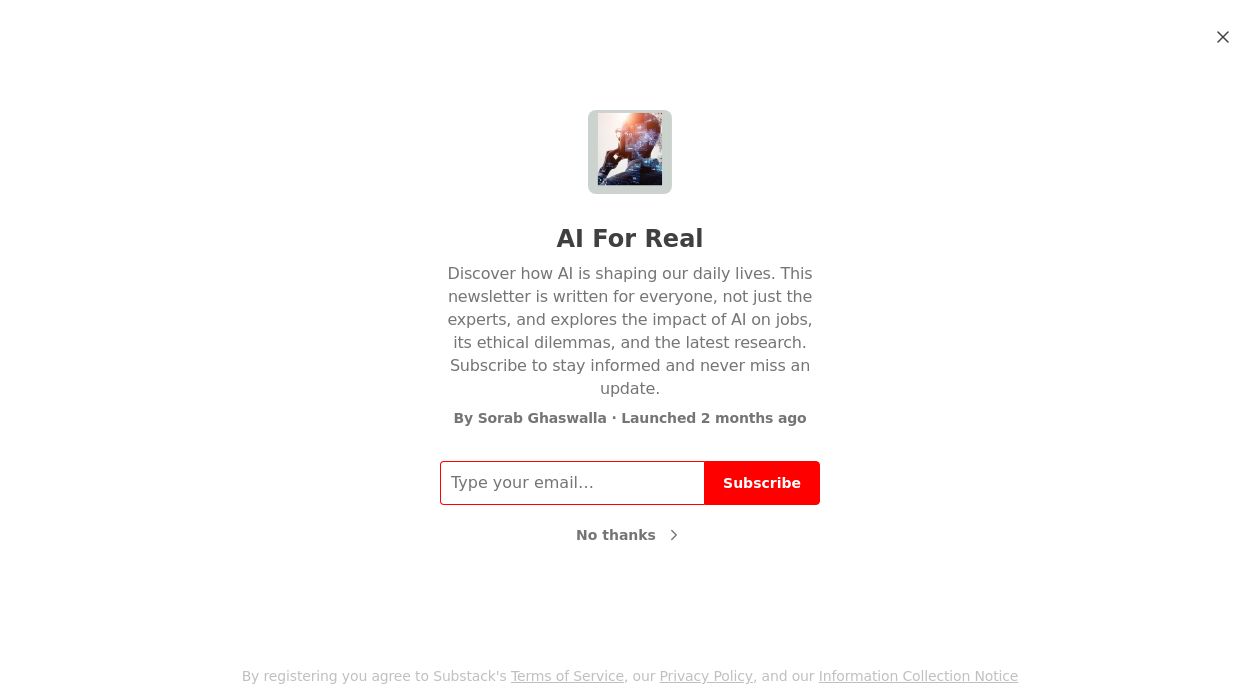 AI For Real - InboxReads